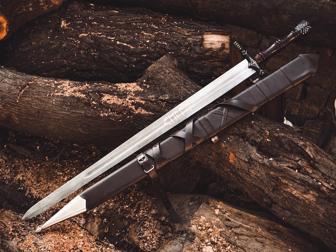 Witcher Sword Geralt of Rivia Sword Feline & Griffin Sword Birthday ...