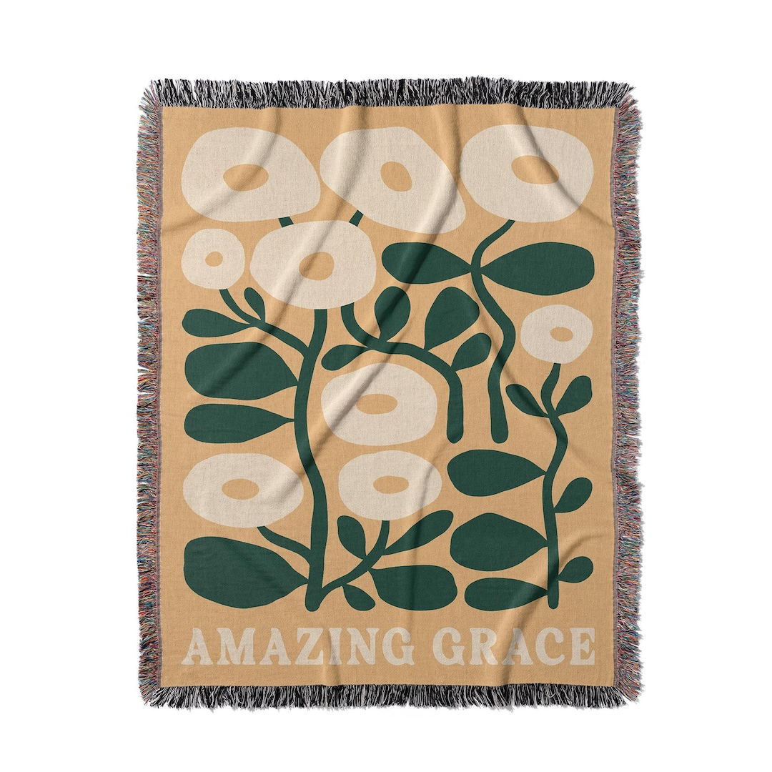 Christian Scripture Psalm Bible Verse Cotton Woven Blanket, Faith Based ...