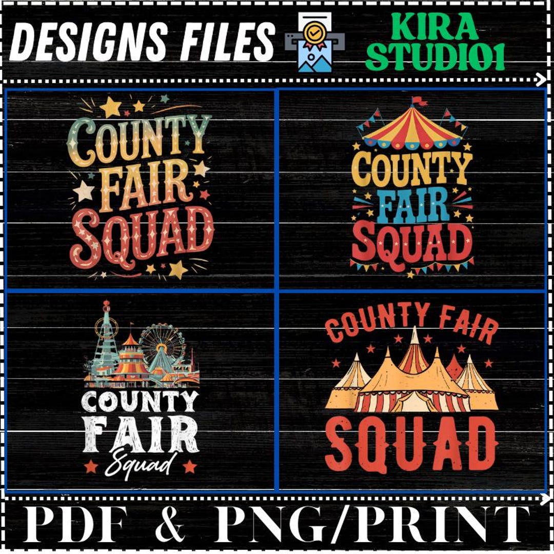 Gift 4 Design County Fair Squad Png,fair Festival County Fair,squad ...