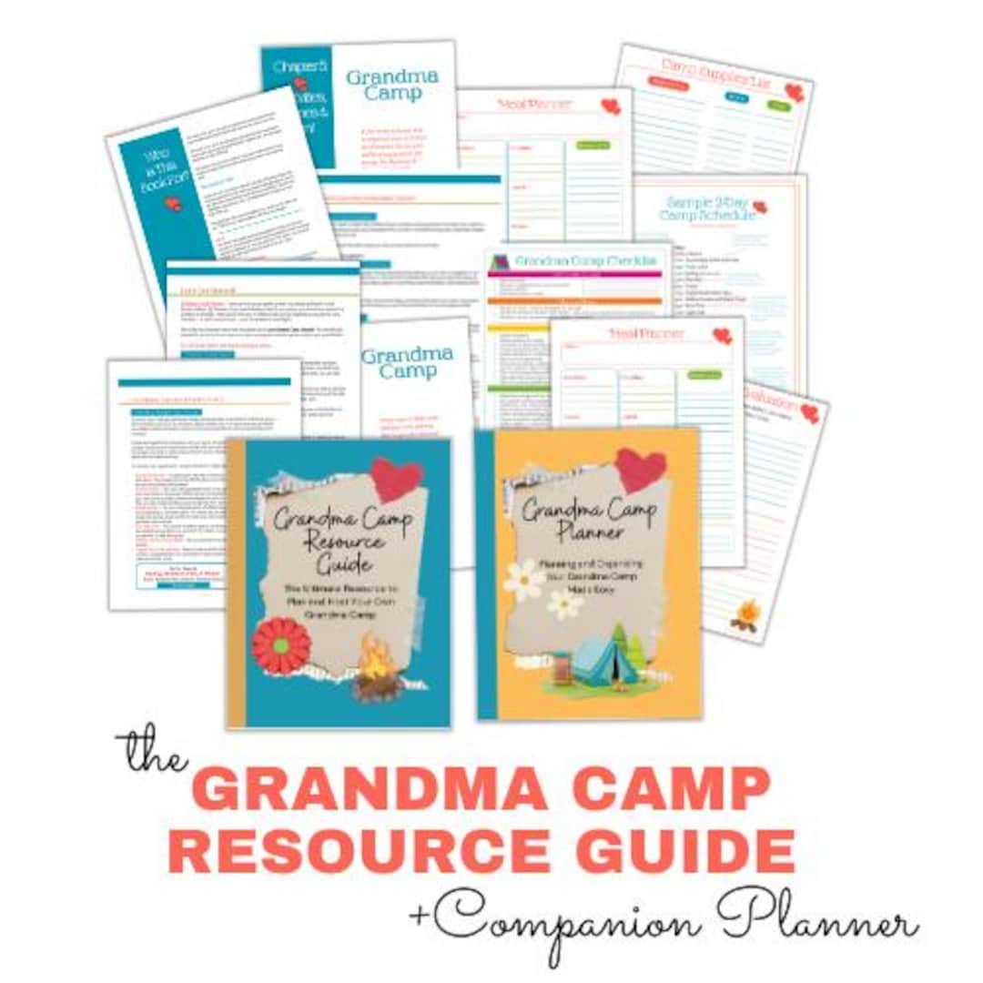 Grandma Camp Resource Guide | Grandma Camp | Cousins Camp | Summer Camp ...