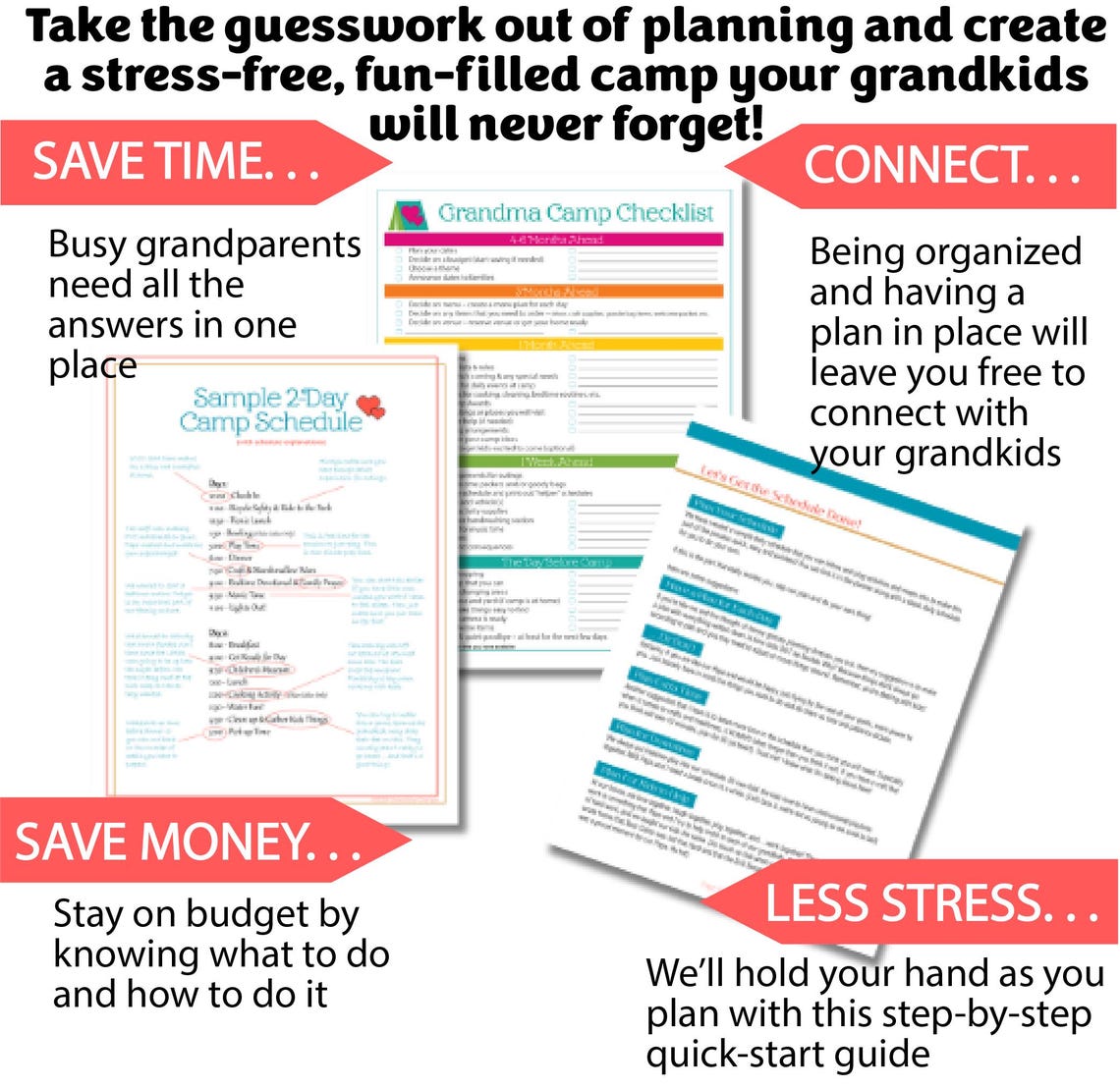 Grandma Camp Resource Guide | Grandma Camp | Cousins Camp | Summer Camp ...