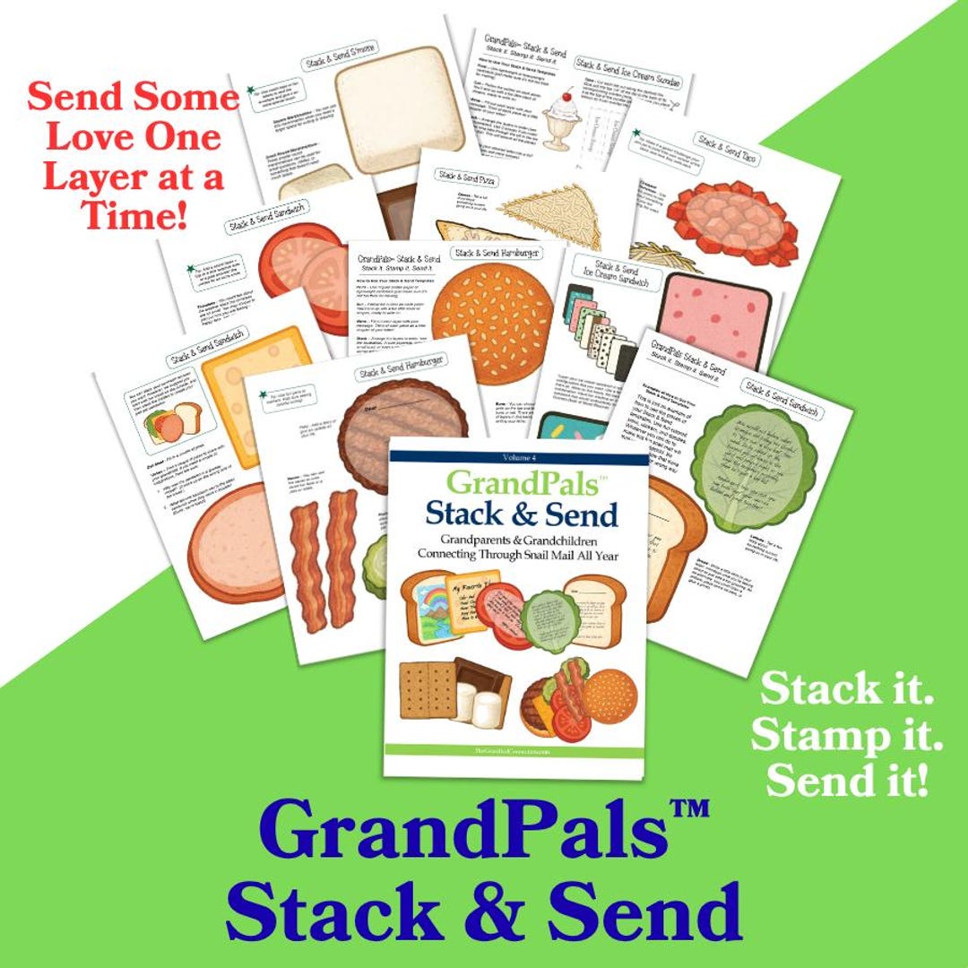 Pen Pal Letter Writing Kit | Stack and Send (digital Download) - Etsy