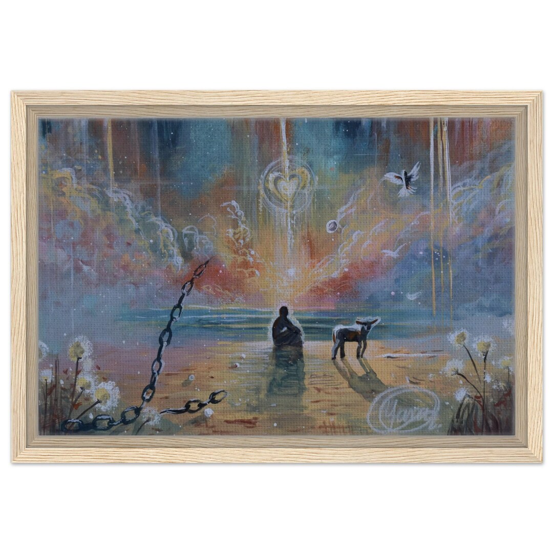 Breaking Chains – Christian Wall Art, Spiritual Freedom, Biblical ...