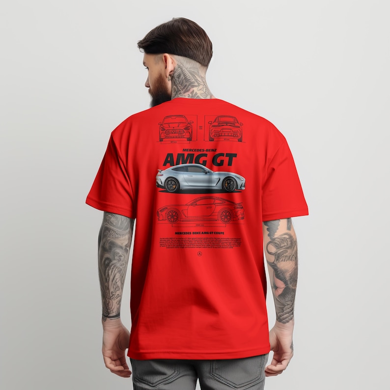 AMG GT Graphic T-shirt - Unisex Performance Car Tee | German Supercar ...
