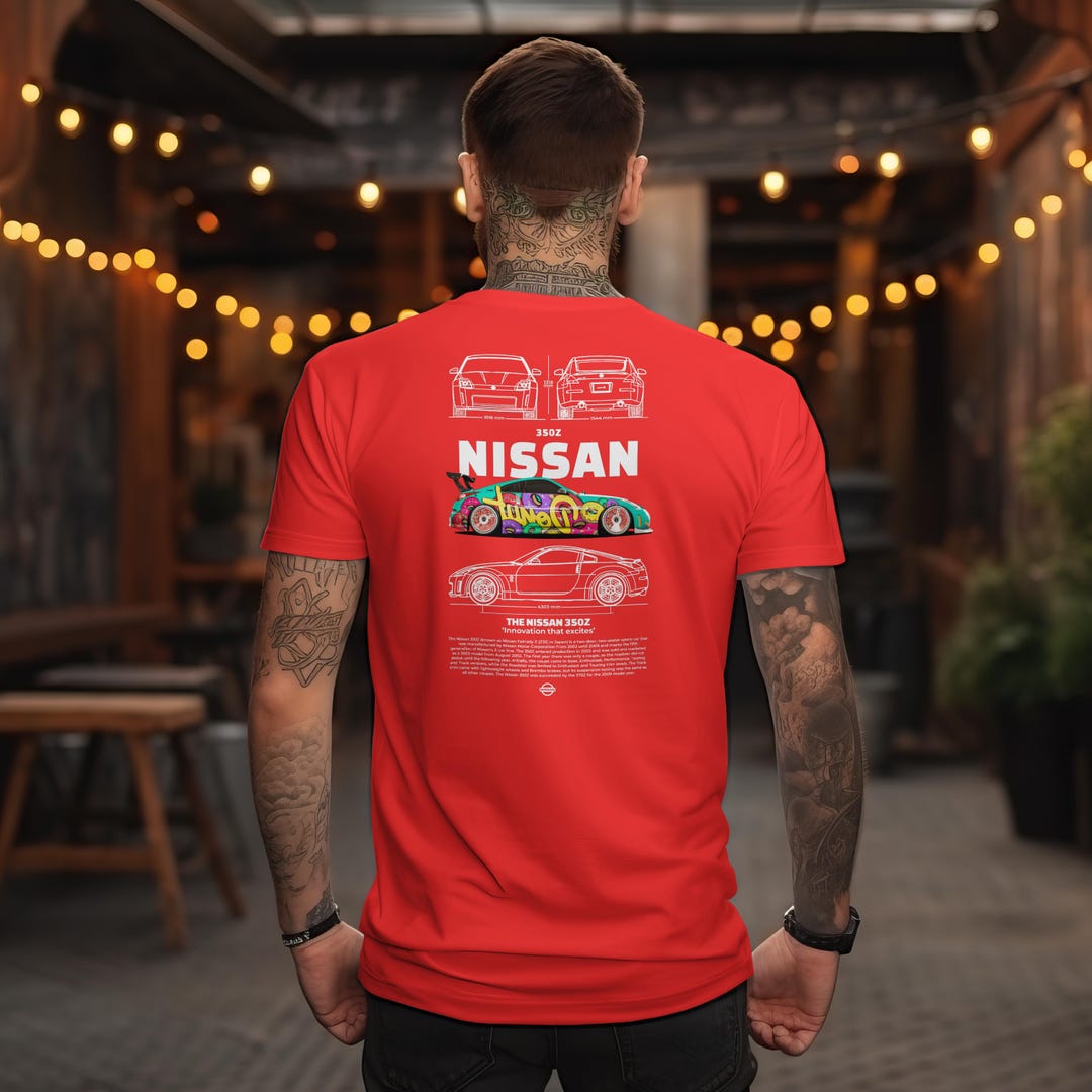 Nissan 350Z T-shirt - JDM Graphic Tee | Car Enthusiast Apparel | Drift ...