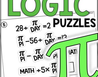 Pi Day 2025 Printable Math Activities Middle School 3rd 4th 5th 6th 7th ...