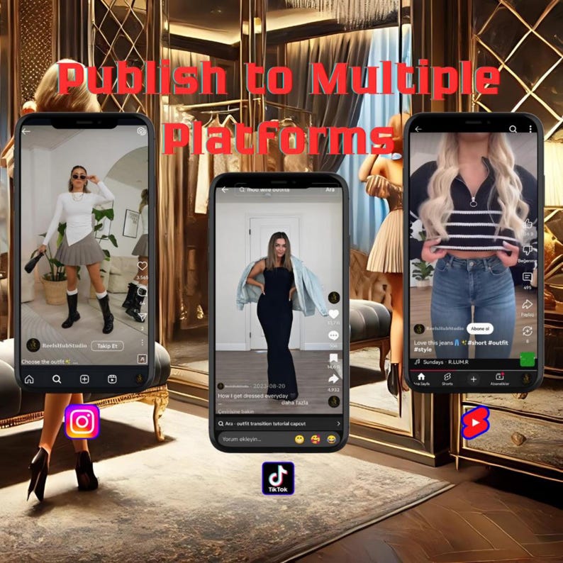 2500+ Outfit Idea Fashion Reels 4K – Editable Style Videos for ...