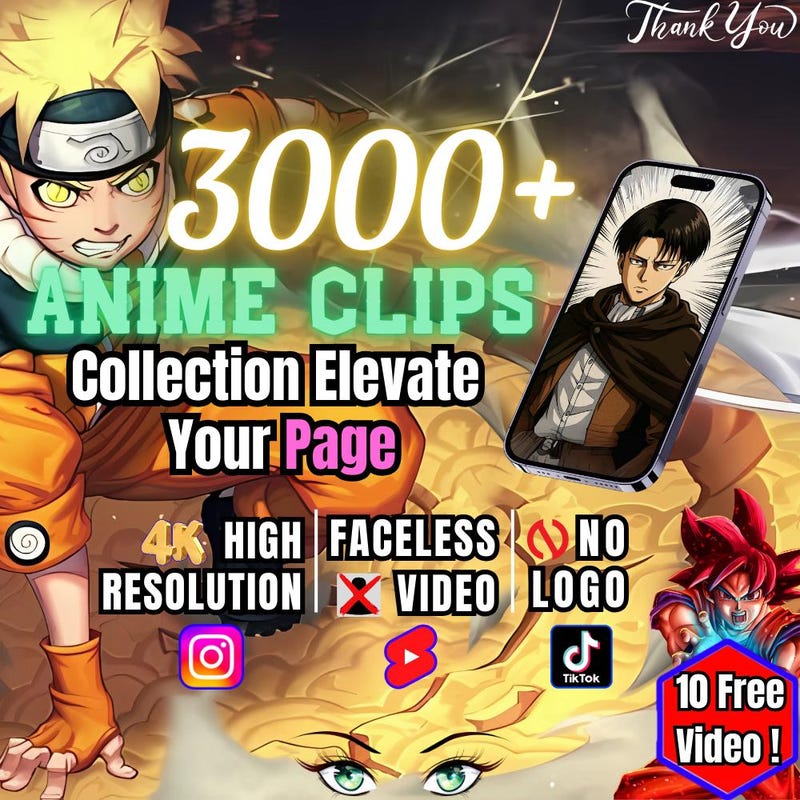 Anime Girls Reel - Etsy