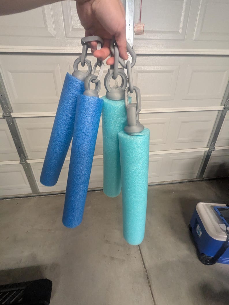Pool Noodle Nunchucks – “foam‑fu” Fun for the Pool, Yard, or Beach! - Etsy