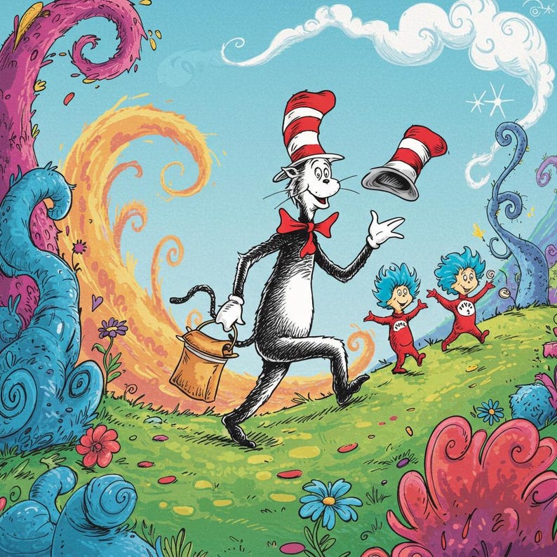 The Cat in the Hat Digital Storybook | Lost Hat Adventure | Kids ...
