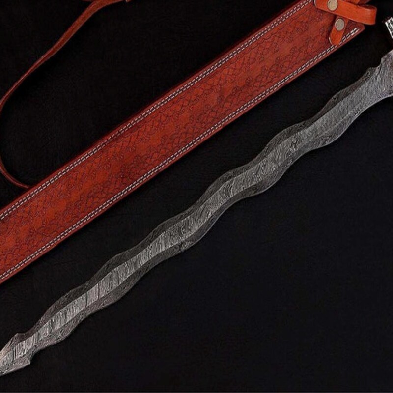 Flamberge Sword - Etsy