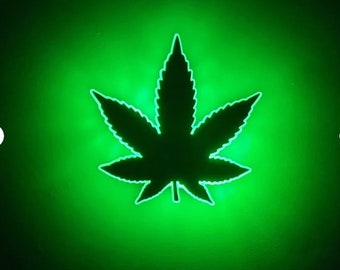 Cannabis Neon Sign - Etsy