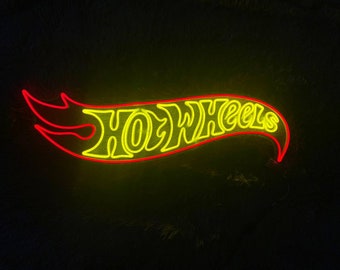 Buy Neon Hotwheels Sign Online In India - Etsy India