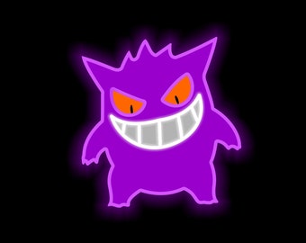 Gengar Night Light - Etsy