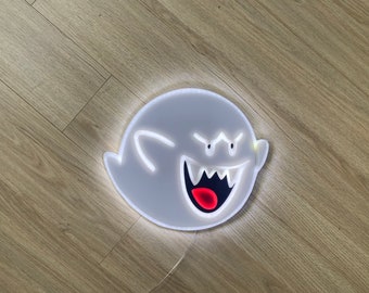 Super Mario Boo Neon Sign - Etsy
