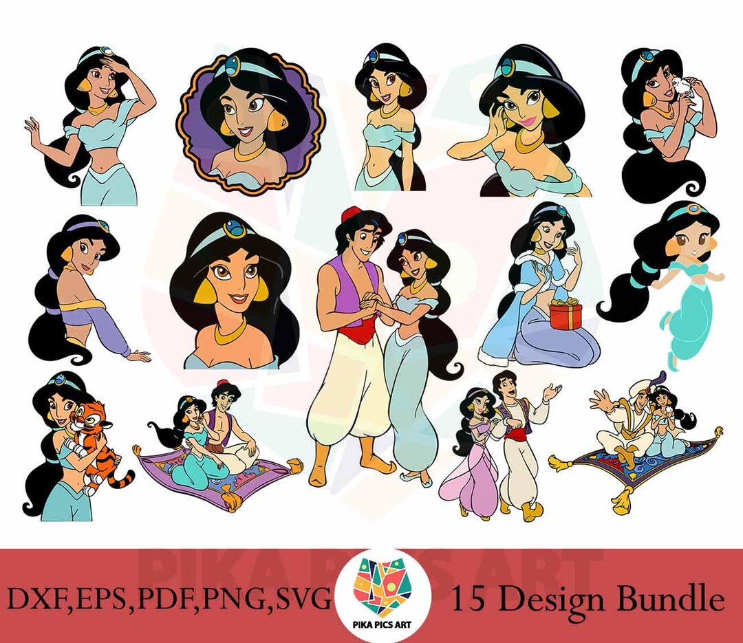 Aladdin Vector Art Design Bundle | Aladdin Vector Art Bundle | Vector ...