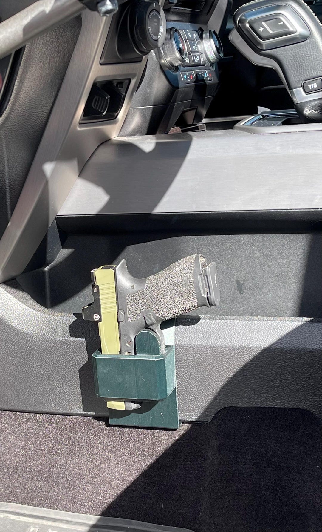 2021-2024 F150 Pistol Holster (mount Only) NEW -rounded Version ...