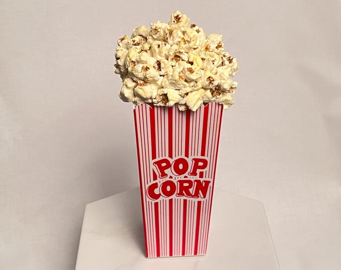 Popcorn Fake Food Replica - Etsy
