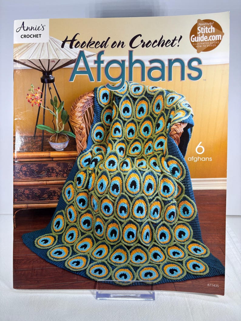 Annie's© Crochet #871435, Hooked on Crochet! Afghans - Etsy