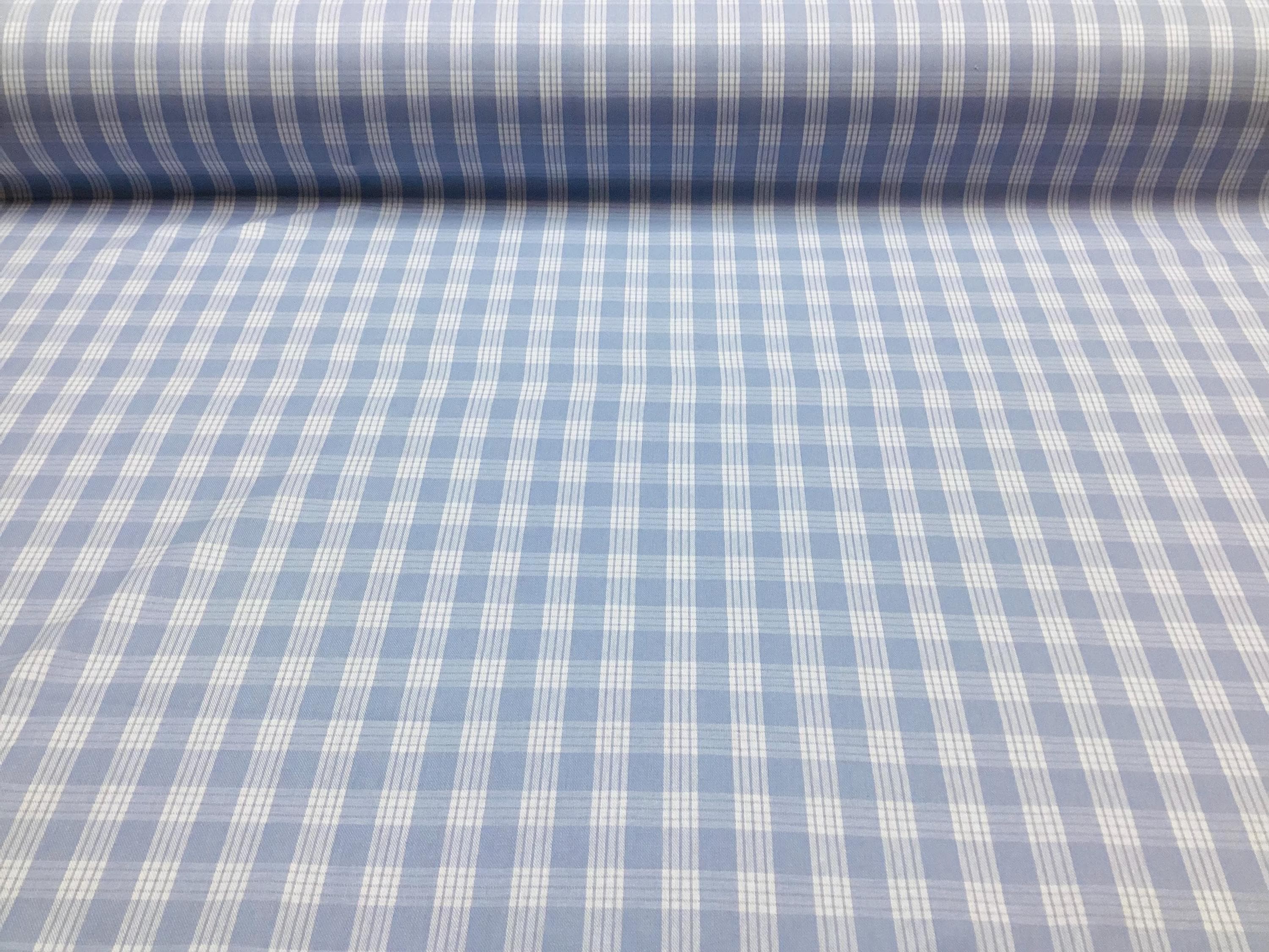Light Baby Blue Palaka Heavy Woven Cotton Fabric SOLD by the Yard - Etsy