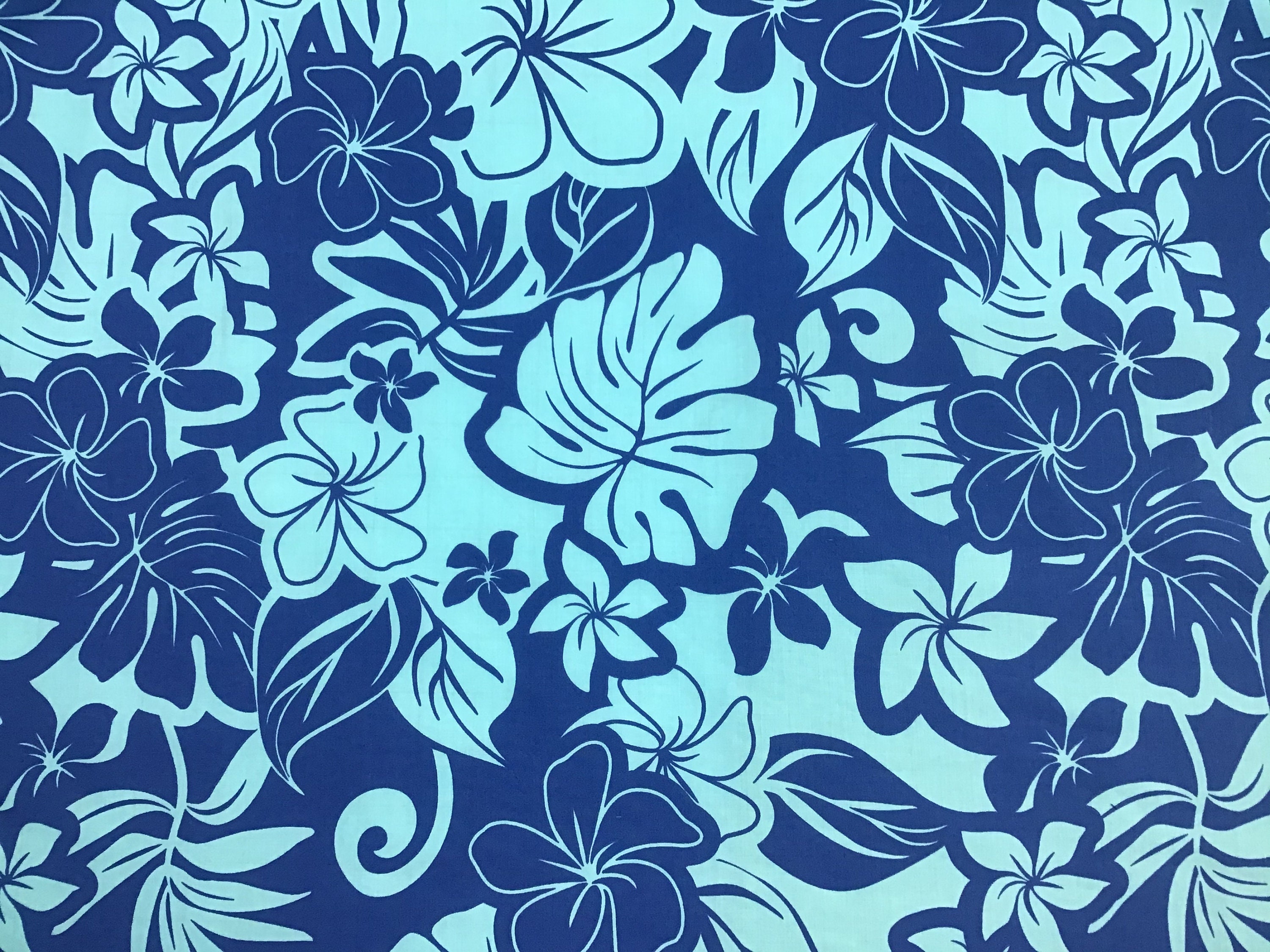 Beautiful Hawaiian Print in Poly Cotton Yardage Available | Etsy