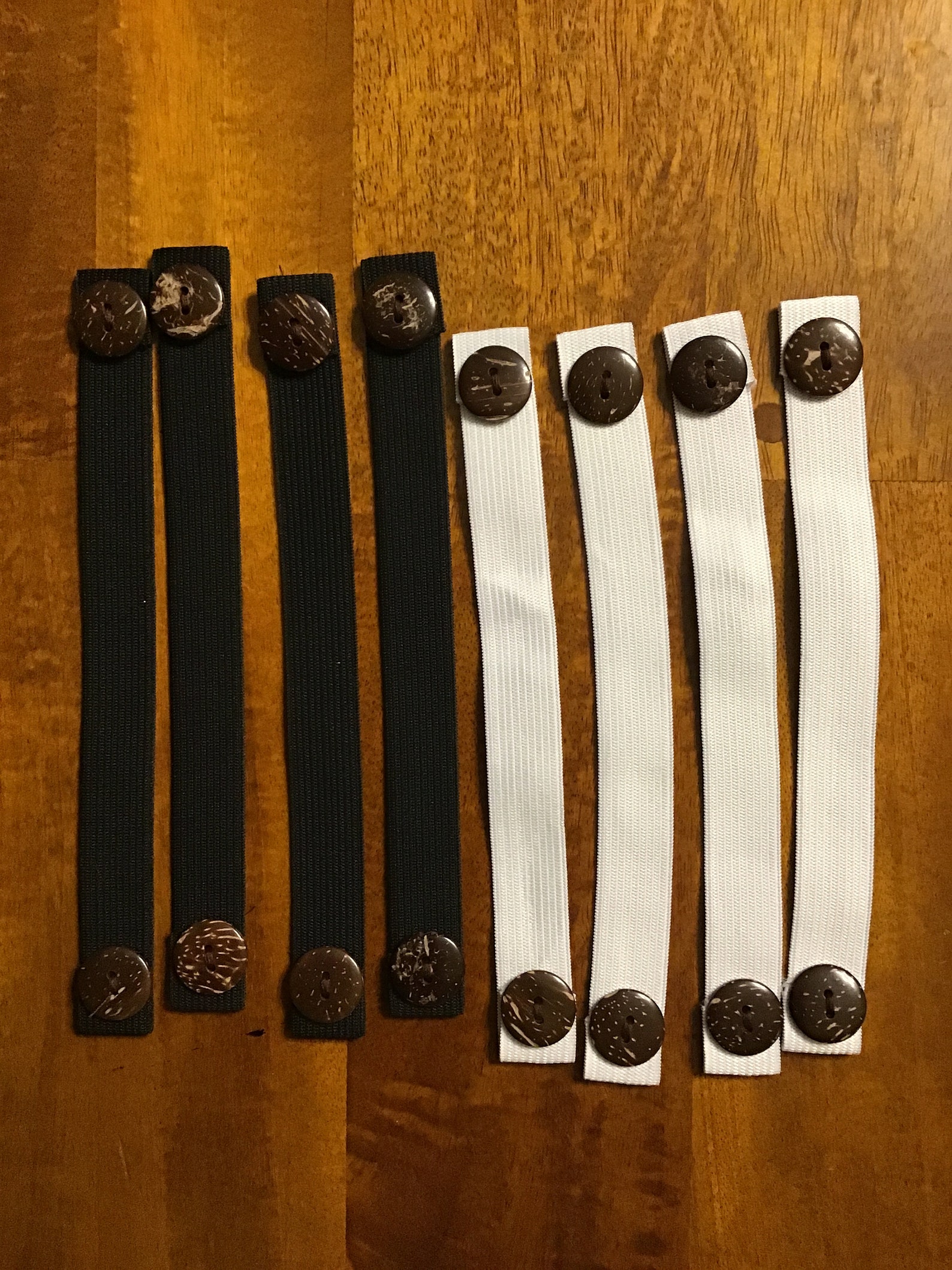 Face Mask Ear Saver Elastic Ear Extender With Coconut Buttons | Etsy