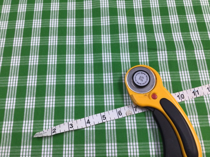 Green Palaka Heavy Woven 100% Cotton Fabric Sold by the Yard - Etsy