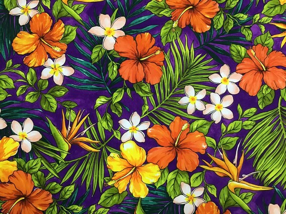 Hawaiian Pattern Background