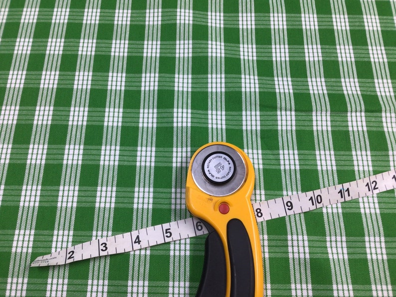 Green Palaka Heavy Woven 100% Cotton Fabric Sold by the Yard - Etsy