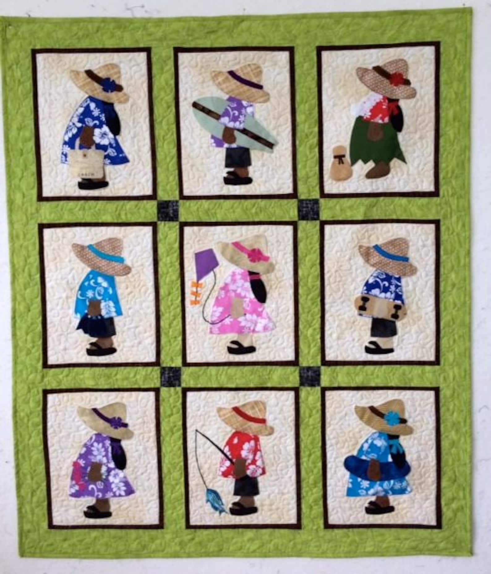 Original Hawaiian Sunbonnet 2 Pattern - Etsy
