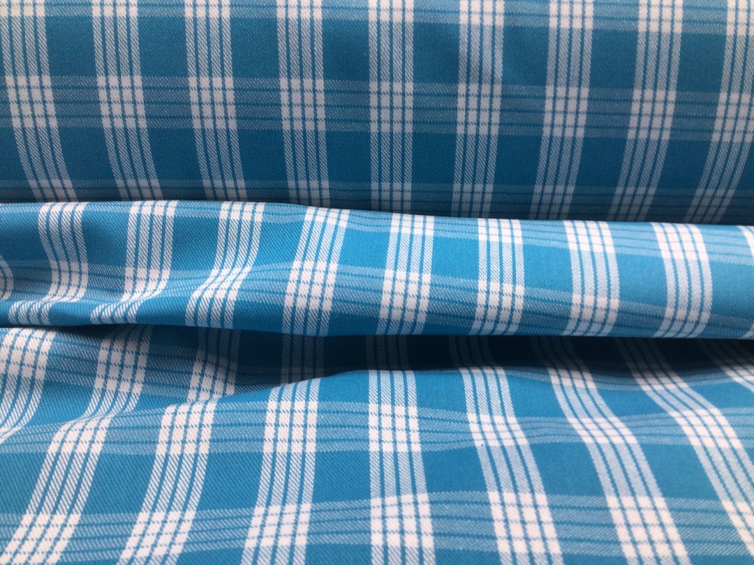 Turquoise Palaka Sold by the Yard ( Yardage Available) - Etsy