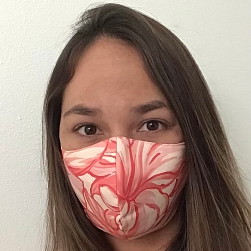 Coral Face Mask - Etsy