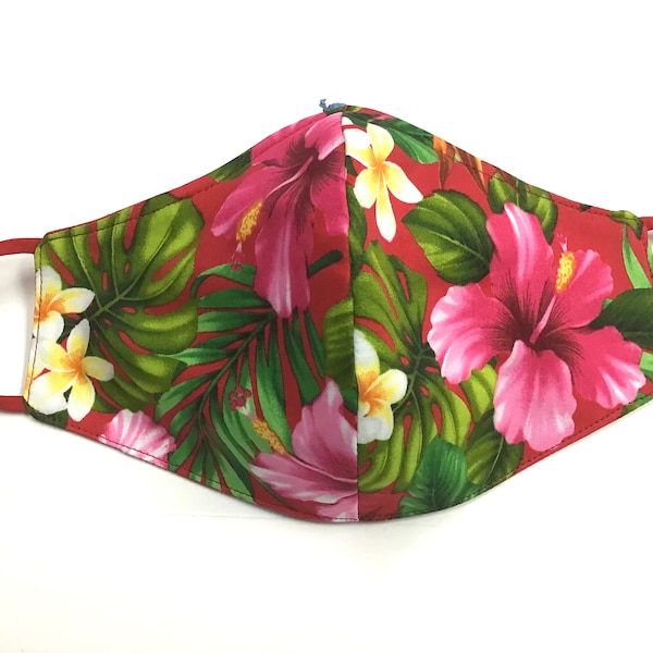 Tropical Face Mask - Etsy