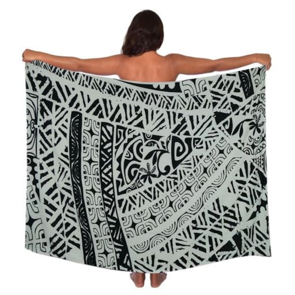 Tiare Print Sarong - Etsy