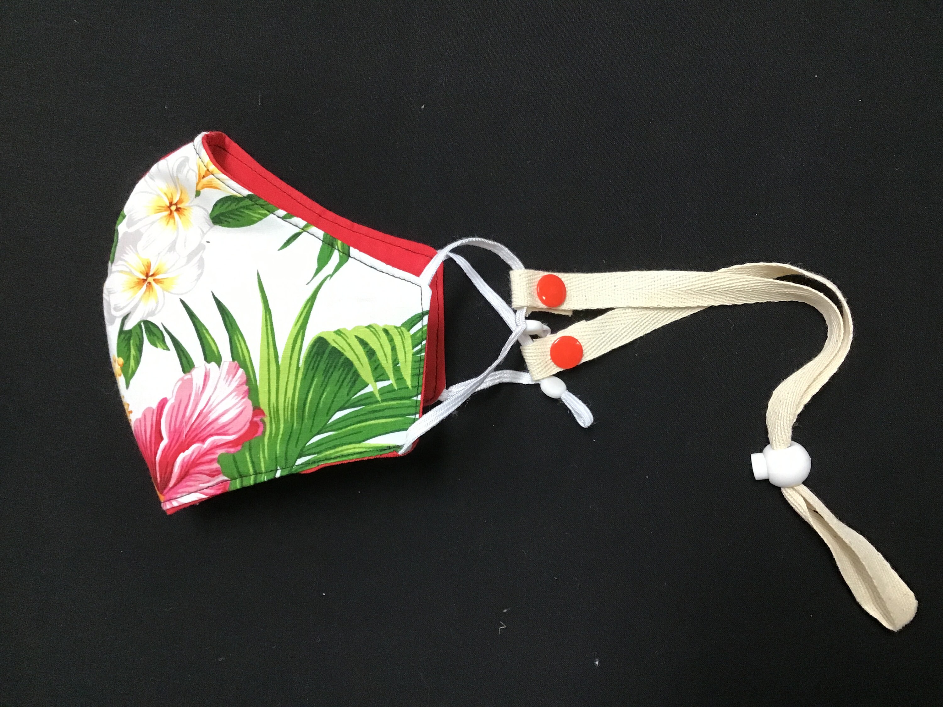 Adjustable Face Mask Holders (lanyards) and Ear Savers With Natural ...