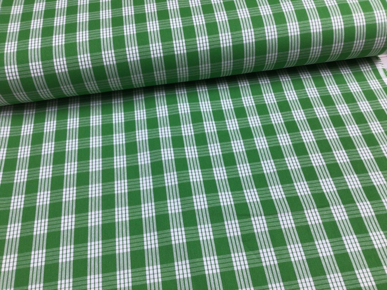Green Palaka Heavy Woven 100% Cotton Fabric Sold by the Yard - Etsy