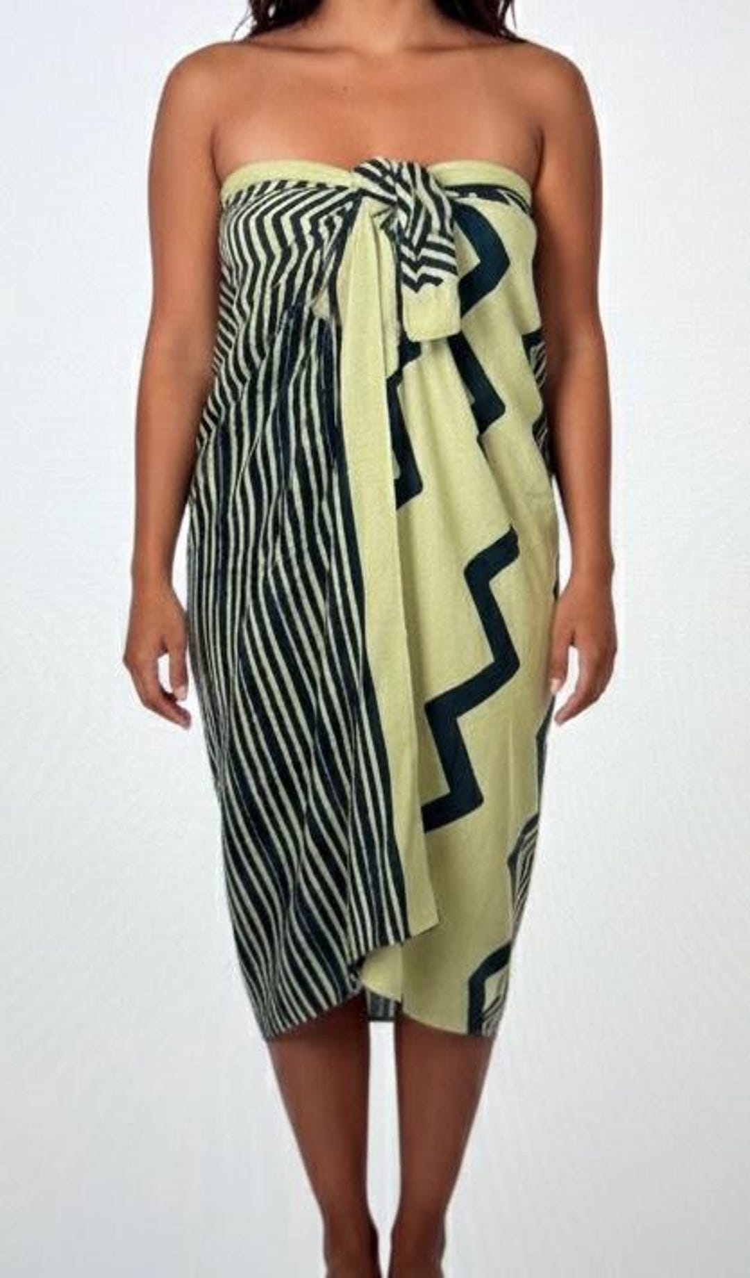 Buy 5, Get One Free! Lightweight Hunter Green on Light Yellow Narobi ...