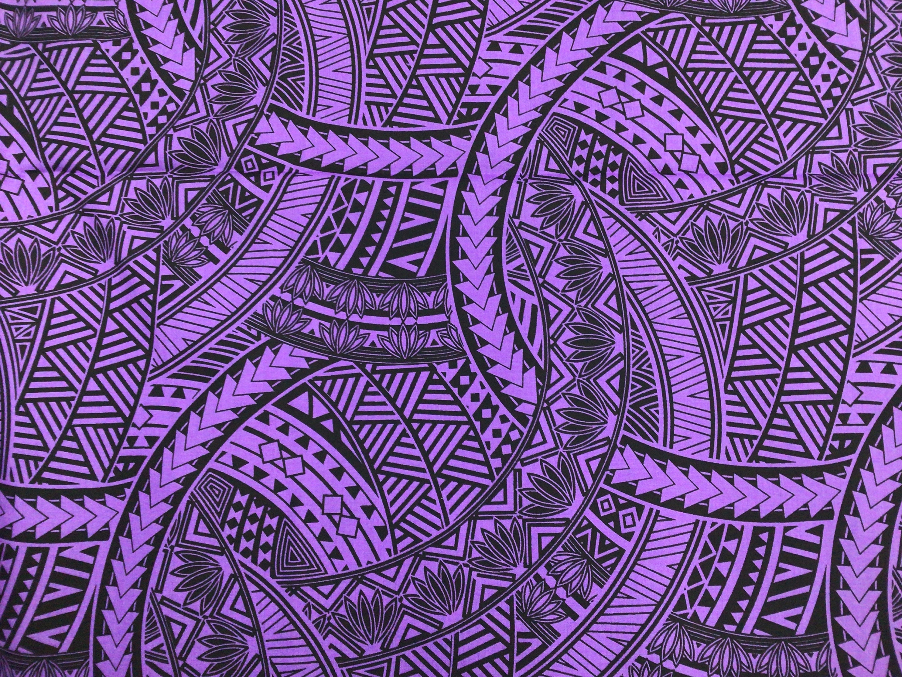 Purple Tribal Pattern