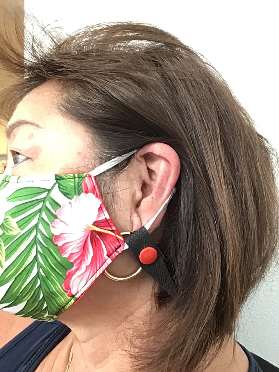 Adjustable Face Mask Holders lanyards and Ear Savers With | Etsy