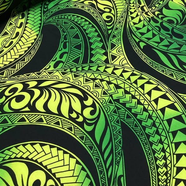 Polynesian Fabric - Etsy