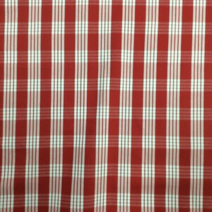 Red Palaka Heavy 100% Cotton Woven Fabric (yardage Available) - Etsy
