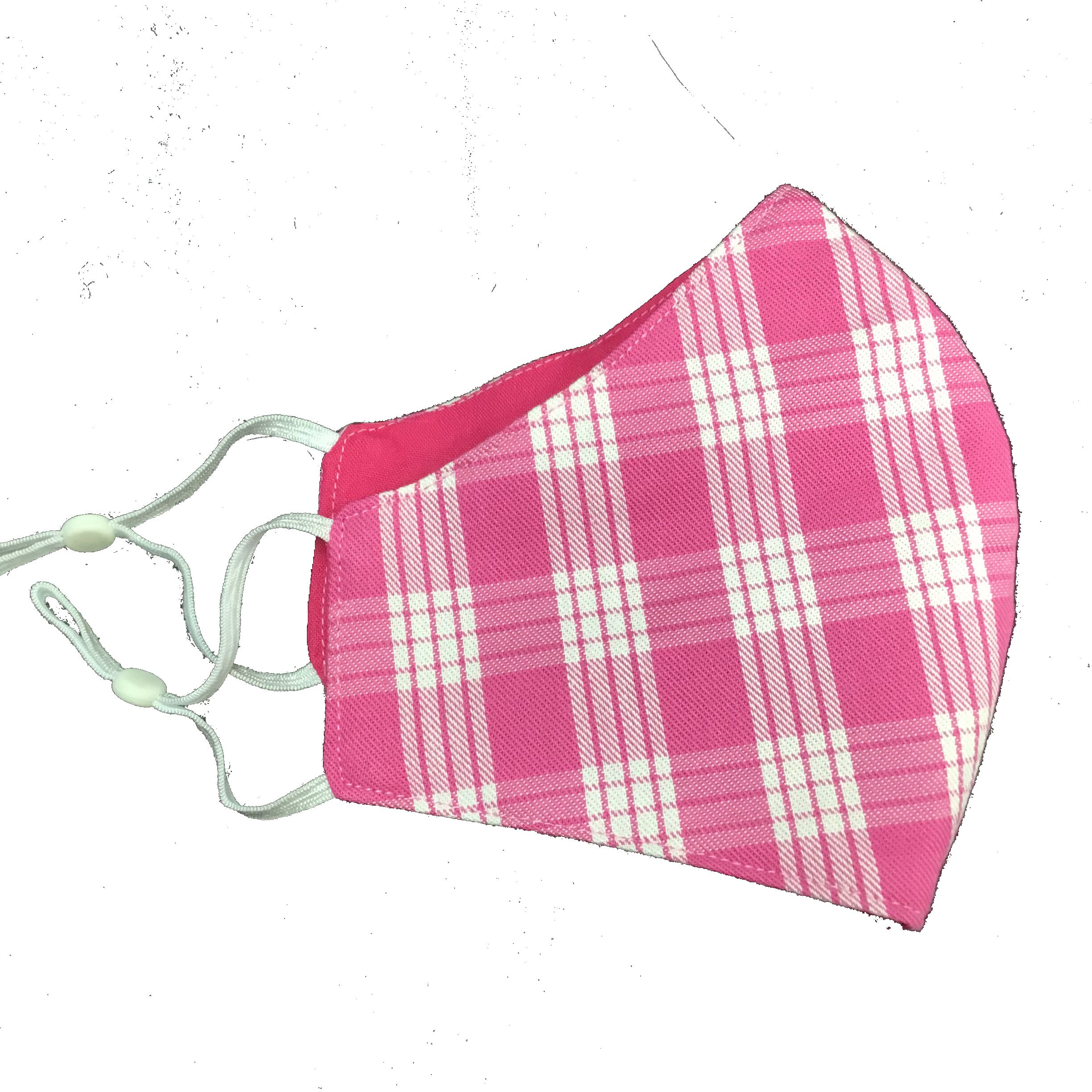 Pink Palaka Face Mask Reversible Triple Lined Adjustable - Etsy