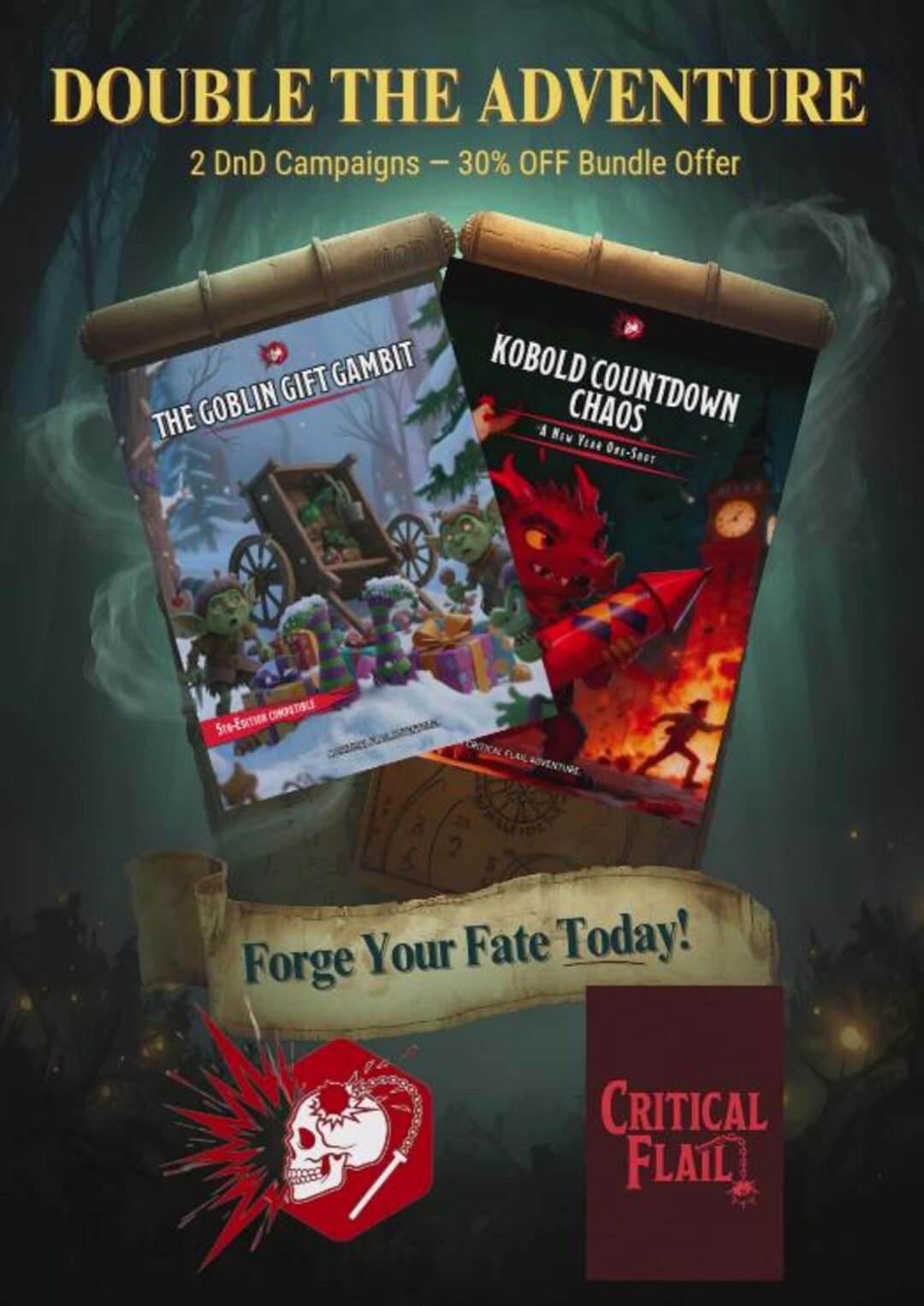 Holiday Bundle | Dnd One Shot | Christmas Adventure | New Year One Shot ...