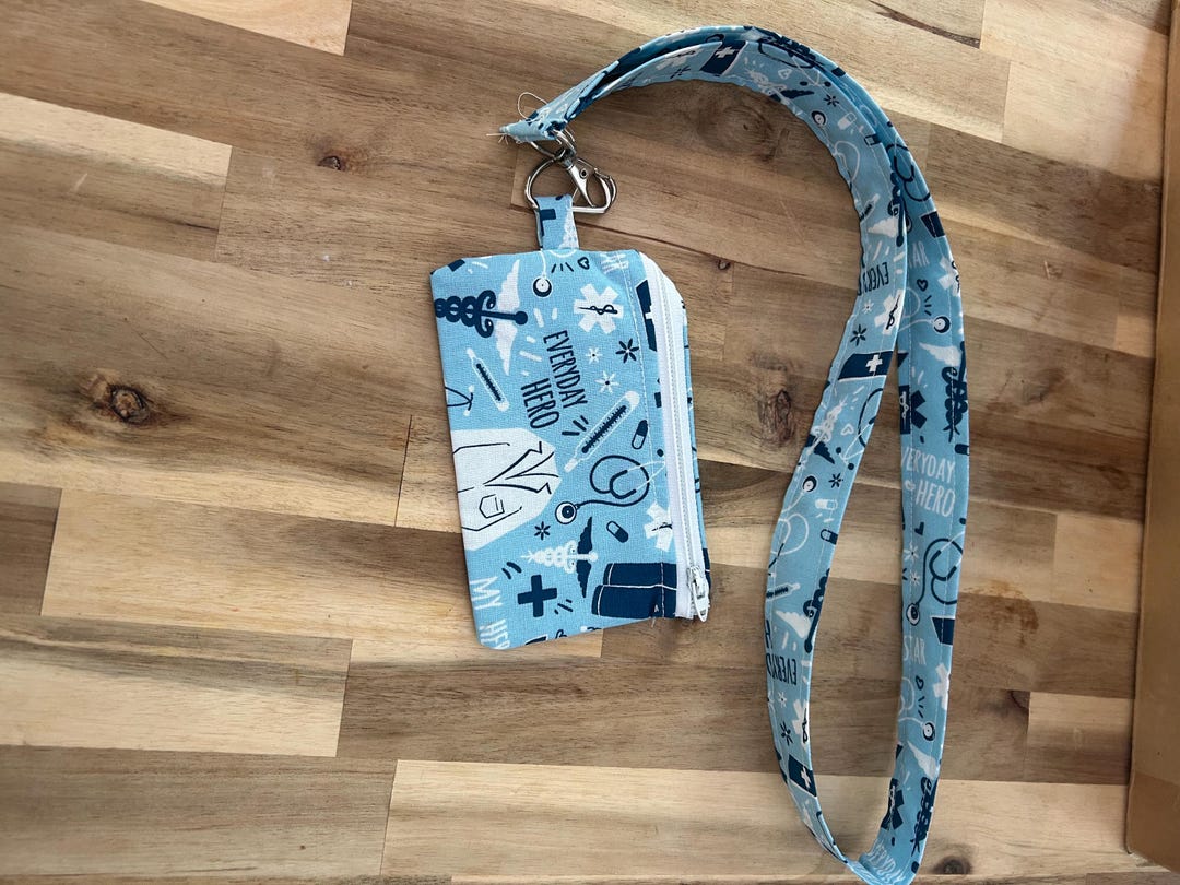Nurses/doctor/healthcare Worker Lanyard With Card Holder - Etsy
