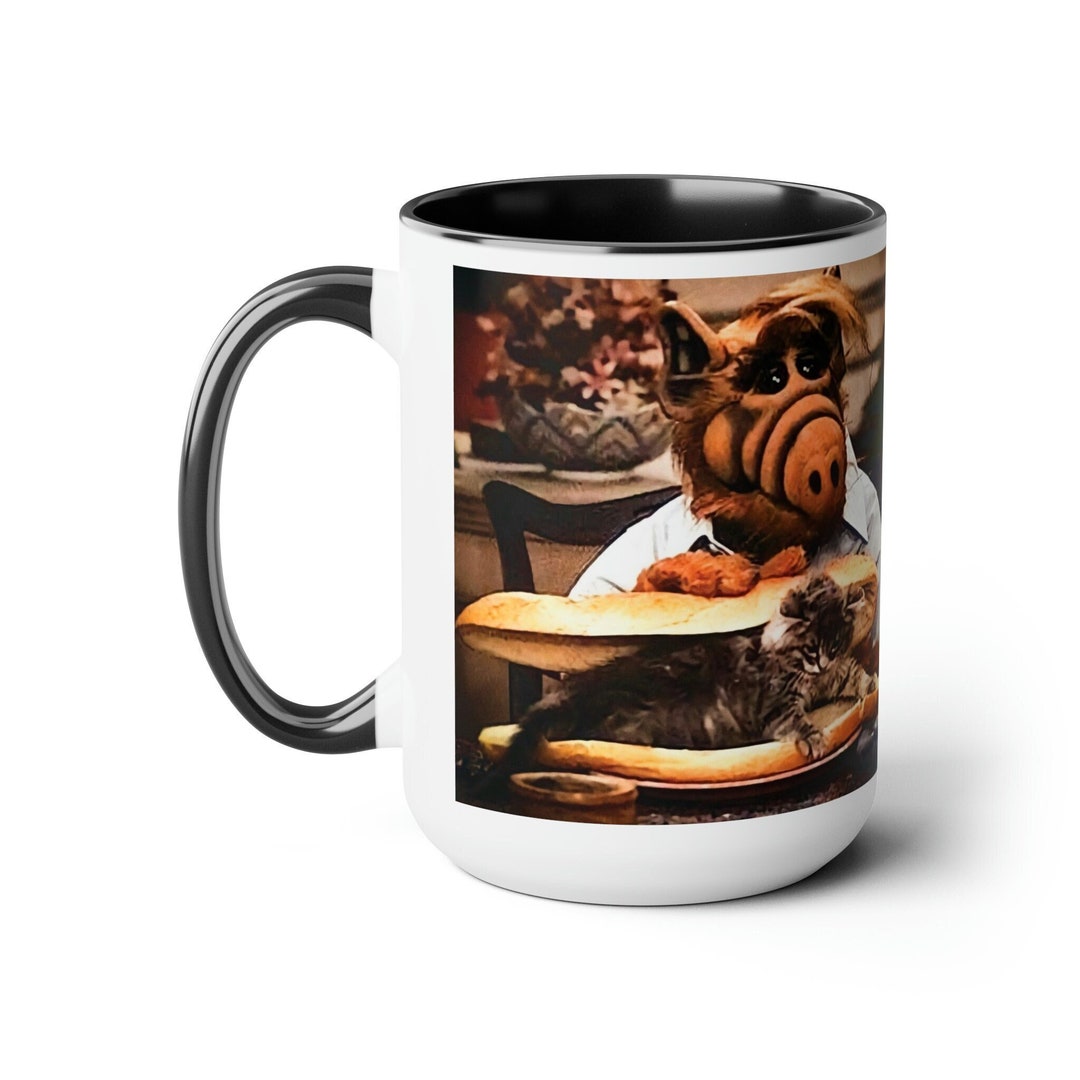 1980s Classic Alf TV Show Mug | 80s Pop Culture + Meme Gifts | Alf Eats ...