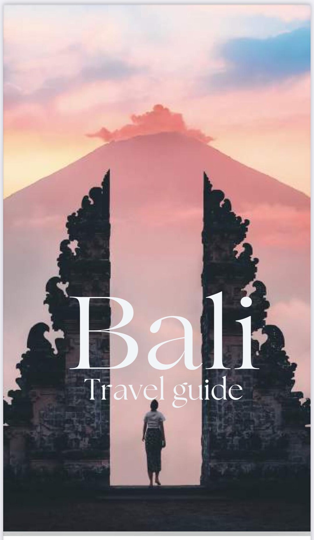 Bali Travel Guide PDF – Complete Itinerary, Local Tips & Google Maps ...