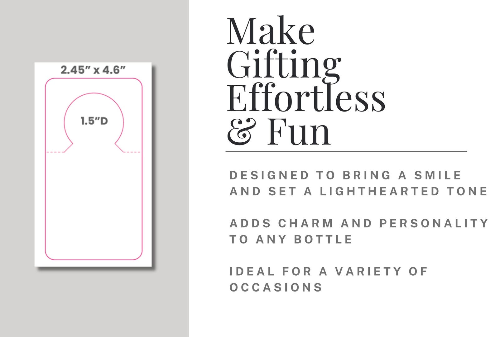 This Looks Like a Gin Gin Situation - Bottle Tag, Funny Tag, Spirits ...