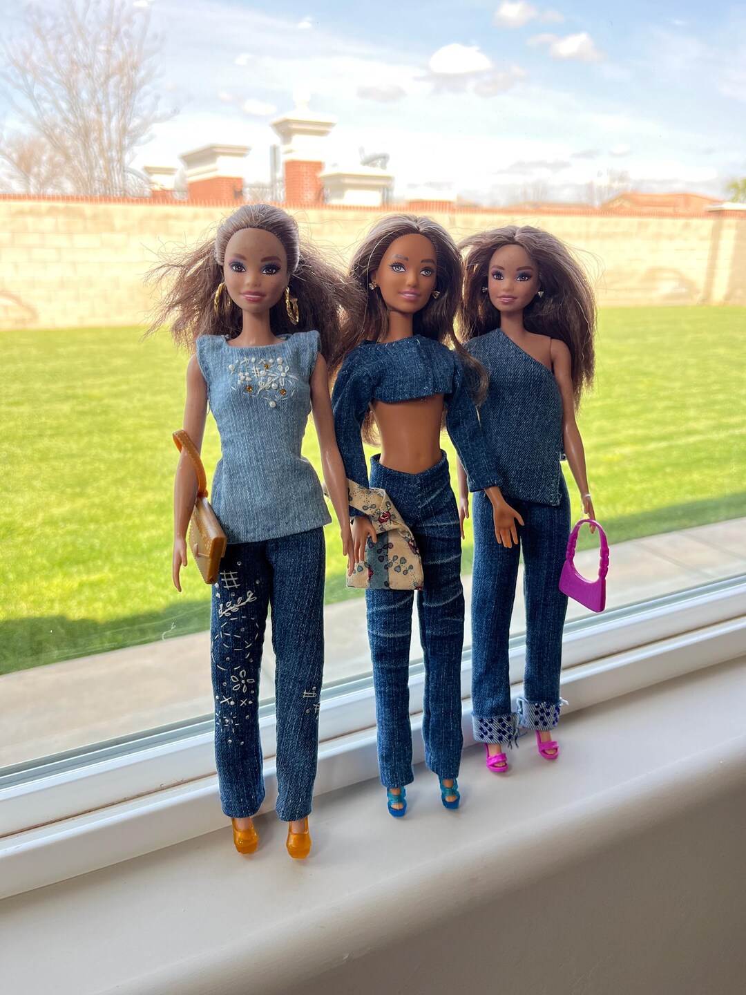 Denim Outfit Set for 11.5
