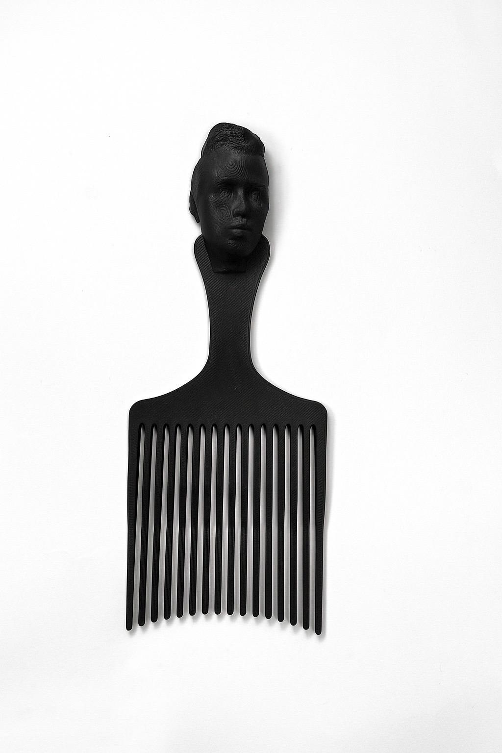 Grace Jones Afro Comb, Artisan PLA Plastic, Handmade in UK - Etsy