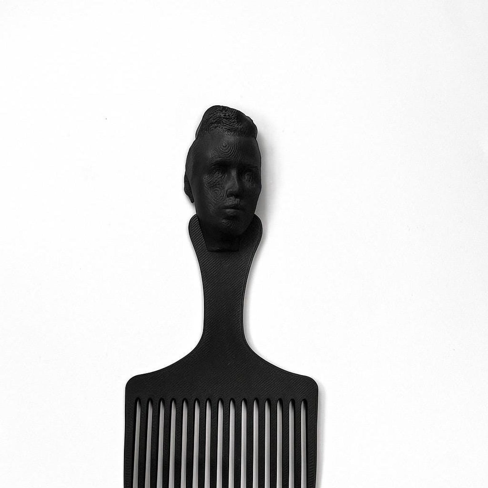 Grace Jones Afro Comb, Artisan PLA Plastic, Handmade in UK - Etsy